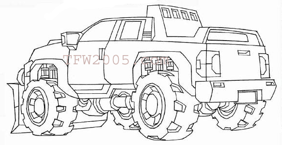 Optimus Prime Head Coloring Coloring Pages